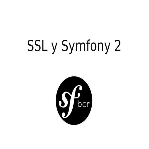 Symfony and SSL | PDF