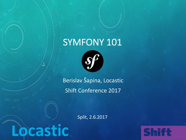 Symfony101 Ppt