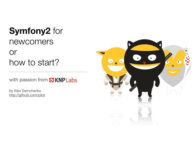 Symfony2 Start Ppt 2083