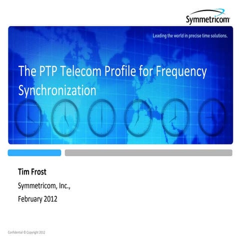 Symmetricom Telecom Profile_Webinar | PDF