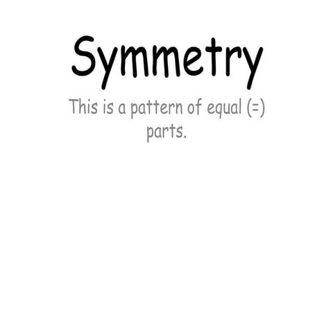 Symmetry | PPT