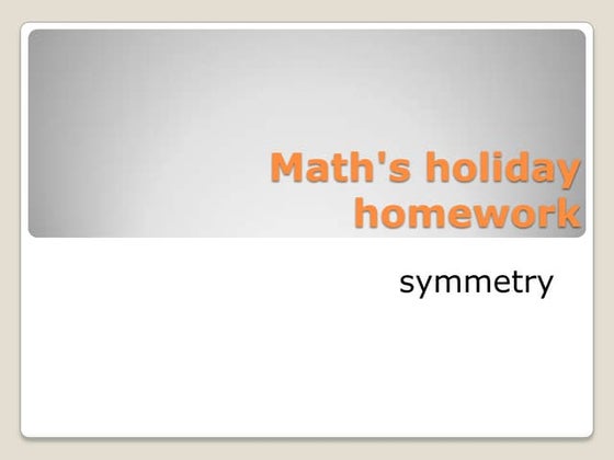 Symmetry Presentation By Sharanya | PPT