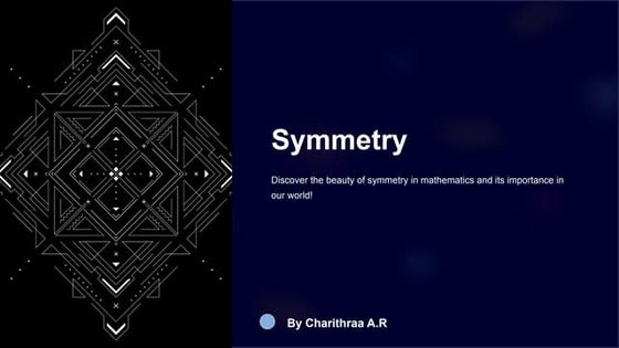Symmetry | PPTX | Geography | Science