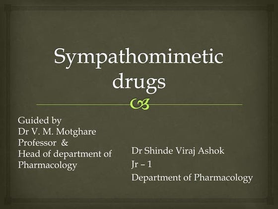 Adrenaline pharmacology | PPT