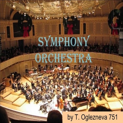 Symphony orchestra | PPT