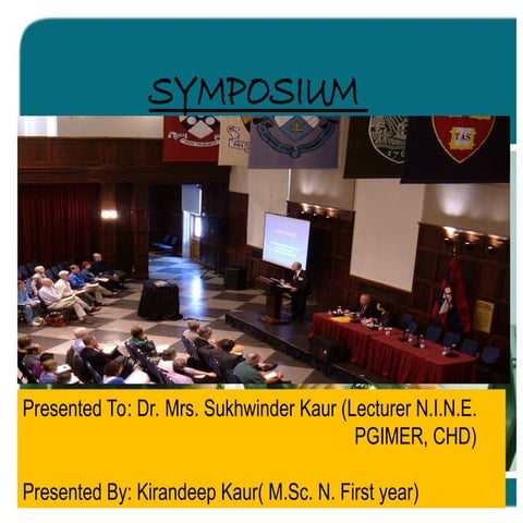 Comprehensive Guide to Symposium Technique in Higher Education | PPT