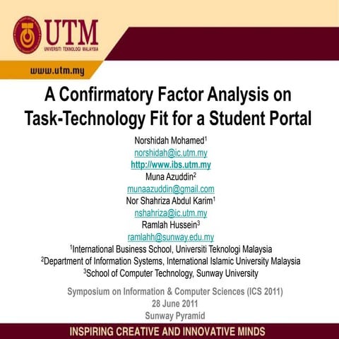 Symposium 28 june 2011 | PPTX