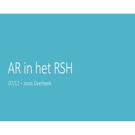 Symposium mfl joost | PPT