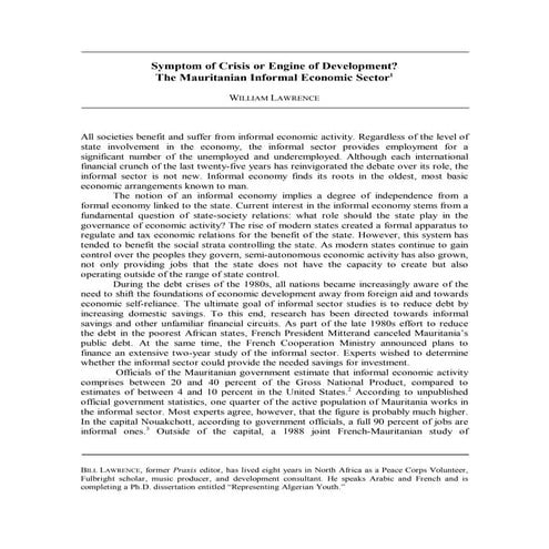 Symptom of crisis or engine of development | PDF | Economy | Business ...