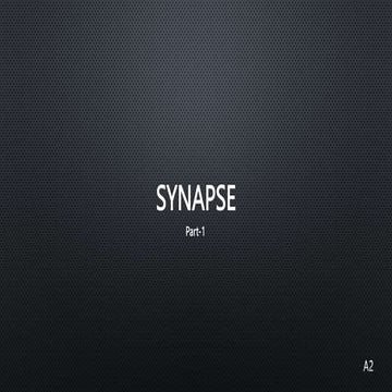 Synapse-1.pptxxxxxxxxxxxeheheueeueueueueu | PPT