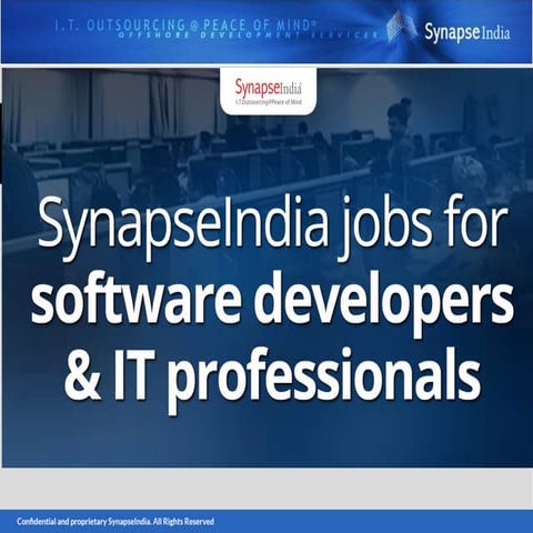 SynapseIndia technologies custom software development | PPT