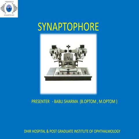 Synaptophore | PPTX
