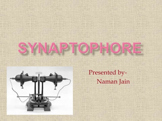 Synoptophore | PPTX