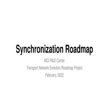 Synchronization Roadmap - Supplementary.pptx