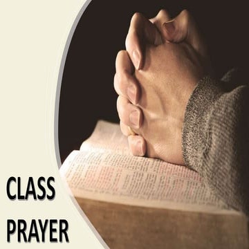 SYNCHRONOUS CLASSES PRAYER AND RULES.pptx | Christianity | Religion & Spirituality