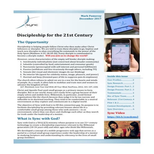 Sync Newsletter | PDF