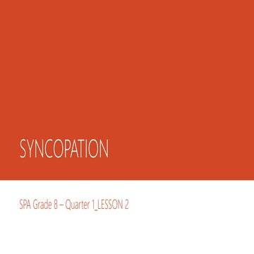 SYNCOPATION(SPA 8 Lesson 2).pptx
