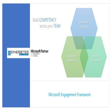 Synergetics Microsoft Engagement Work Ppt
