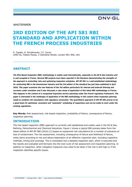 Api 570 effectivity sheet | PDF