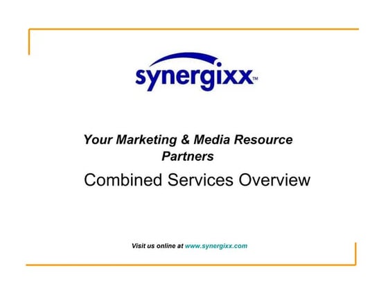 Synergixx Telemarketing Overview | PPT