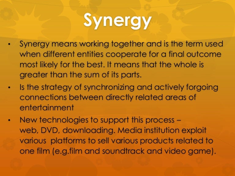 Synergy Powerpoint