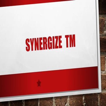 Habit 6 Synergize Stephen Covey | PPTX