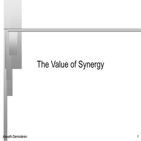 synergy types, examples related to pwc marketing consultant ...