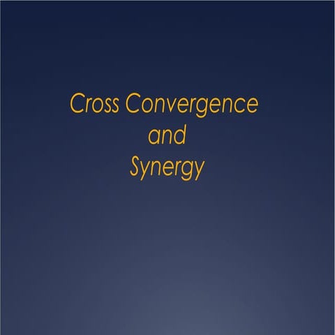 Synergy in the Film Industry | PPT