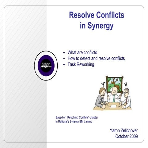 Understanding Synergy Conflicts | PPT