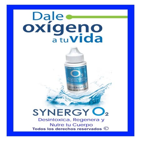 FOLLETO DE SYNERGY O2 | PDF