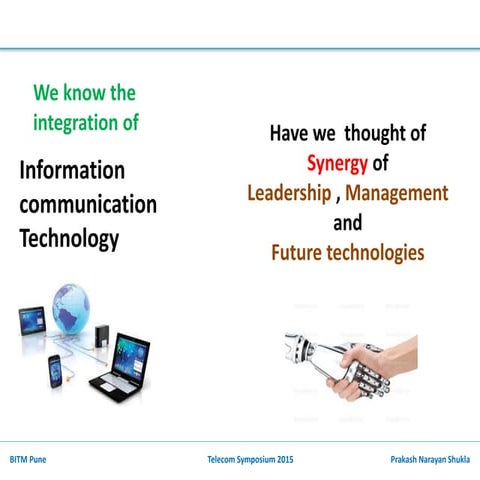 Synergy of leadership and technological innovation | PPTX
