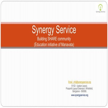 Synergy service slide share | PPTX