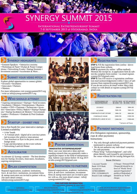 Synergy Summit Poster_4 | PDF