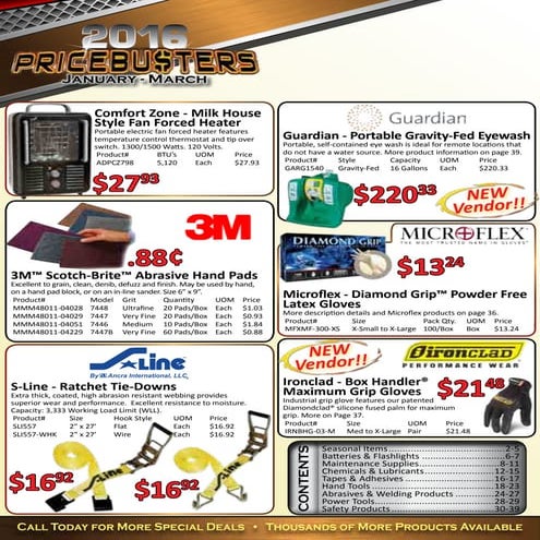 Synergy Supply Q1 2016 Price Buster Flyer | PDF