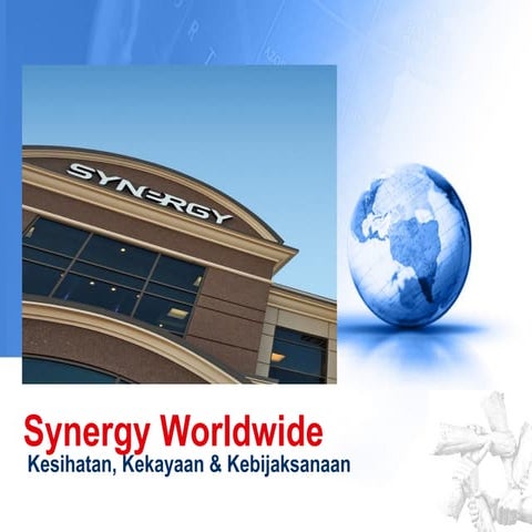 Synergy worldwide2 latestpresentation (malay) rev1 | PPT