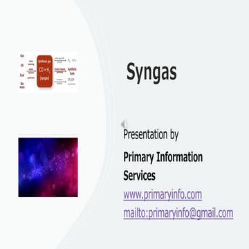 Syngas | PDF