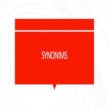 Basic-English-Subject-Synonims-.-p-p-t-x- | PPTX