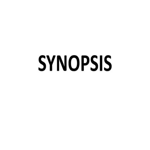Synopsis Form 1 | PPT