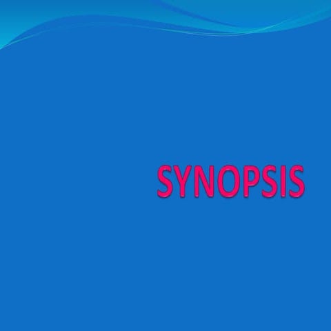 SYNOPSIS.pptx