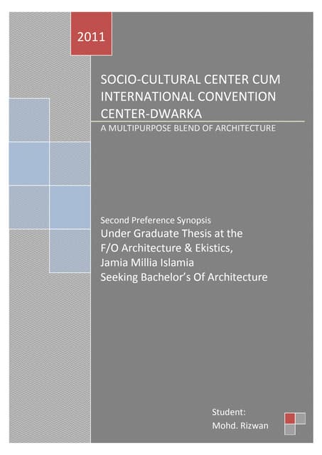 Architecture case study India Habitat Centre, Delhi.pdf