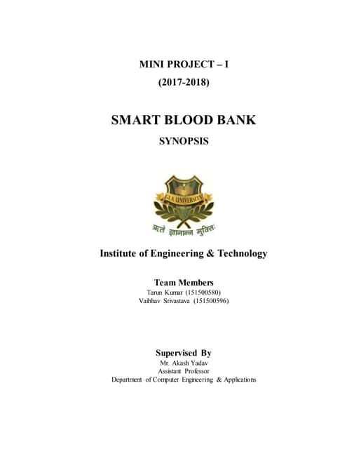 project on blood bank system.pptx