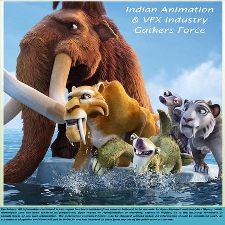Synopsis & toc sectoral capsule -animation & vfx industry | PDF | Media ...