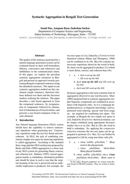 Syntactic Aggregation Pdf Programming Languages Computing