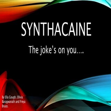 Synthacaine | PPT