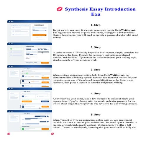 Synthesis Essay Introduction Exa | PDF