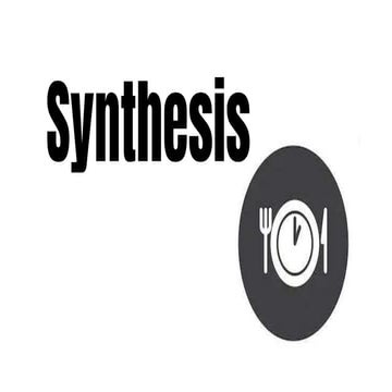 Synthesis: Food, Legos, & Body Image | PPT