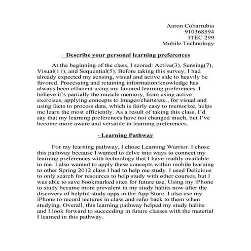 Synthesis mobile technology | PDF