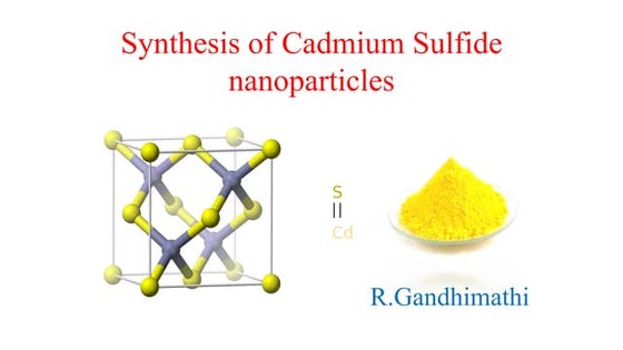 Zinc sulphide (zn s) | PPT