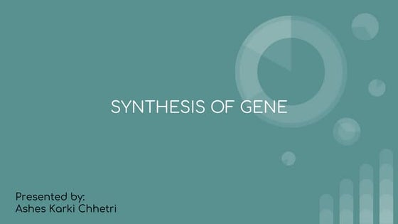 Protein synthesis | PPT