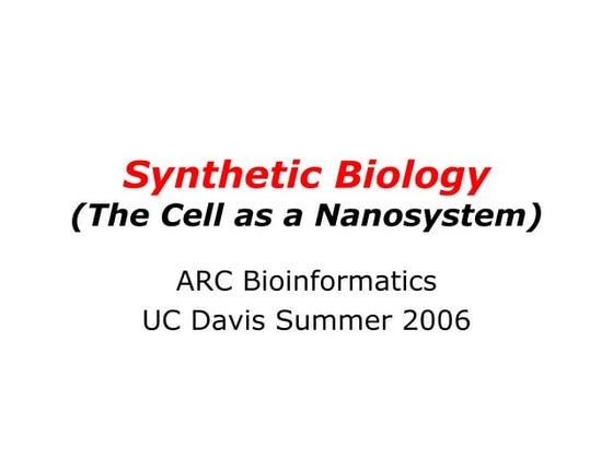 Synthetic biology and GENETIC CIRCUIT.pdf